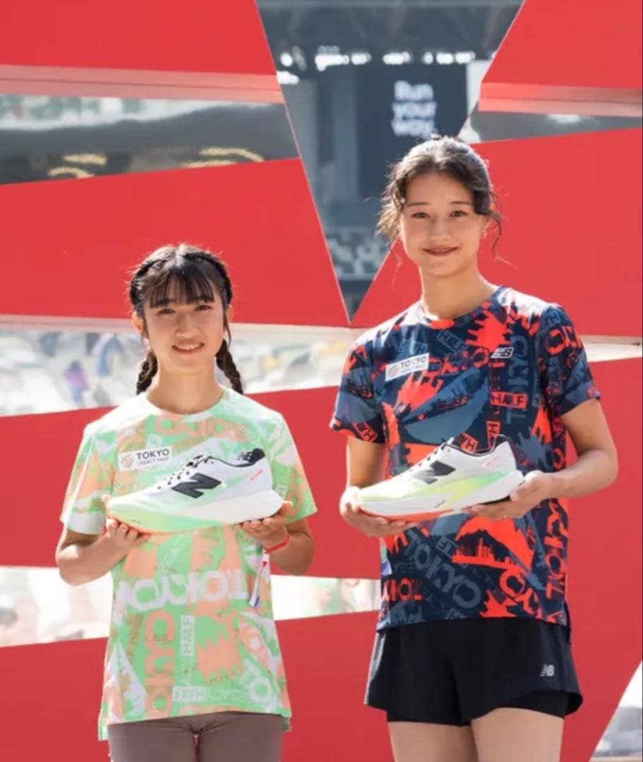 New Balance 陸上Tシャツ 2点 東京レガシーハーフマラソン 新品