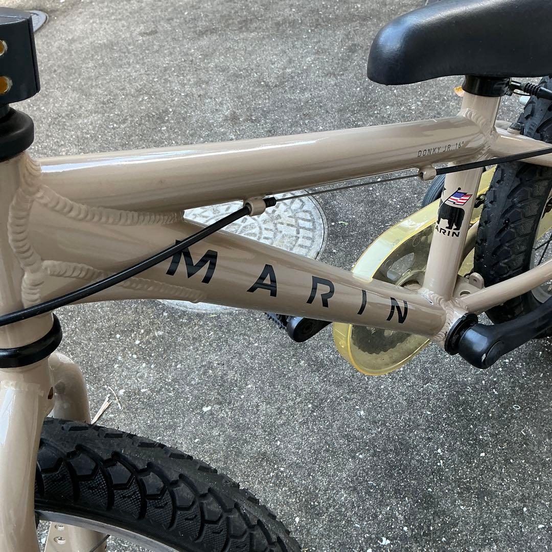 MARIN 子供用自転車 ドンキーJr１６　ベージュ(送料込み)