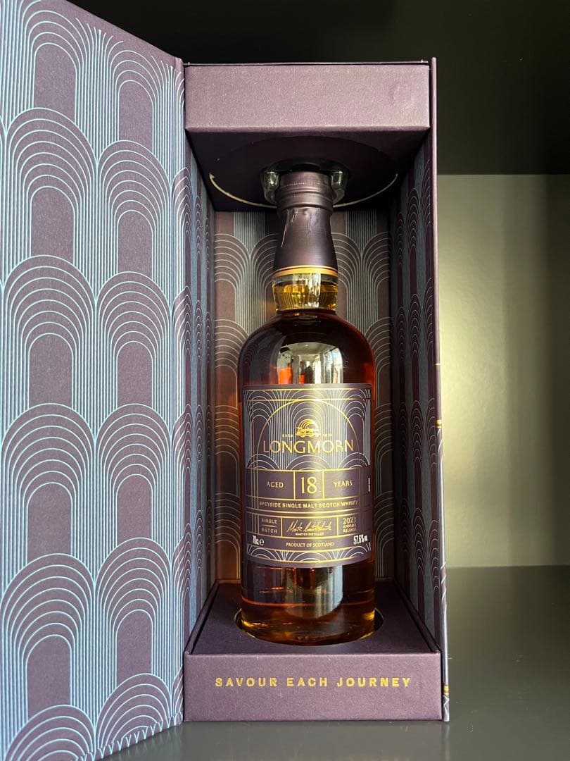 LONGMORN 18 YEARS シングルモルトウイスキー 750ml