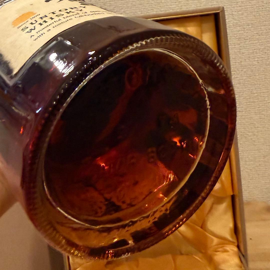 響ゴールドキャップGOLDCAP箱入 希少旧ラベルHIBIKI SUNTORY