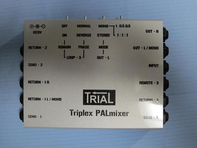 ギター TRIAL Triplex PAL mixer