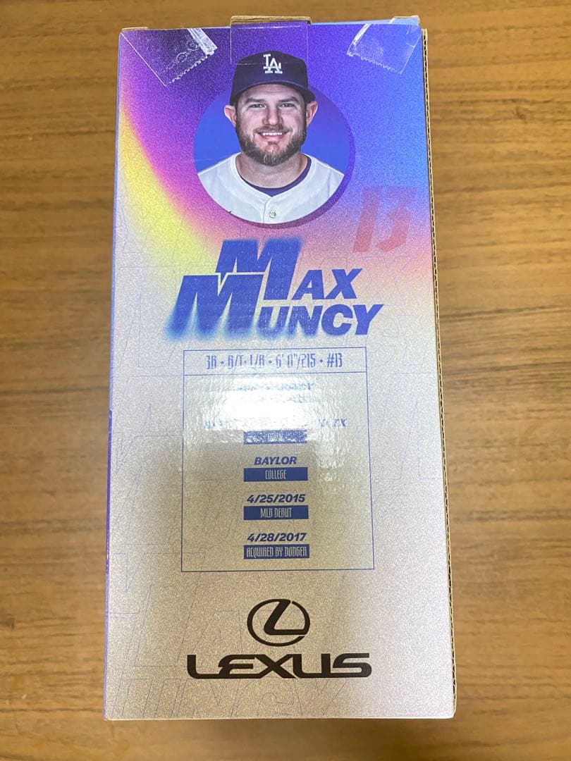 Max Muncy フィギュア ロサンゼルス・ドジャース　ボブルヘッド