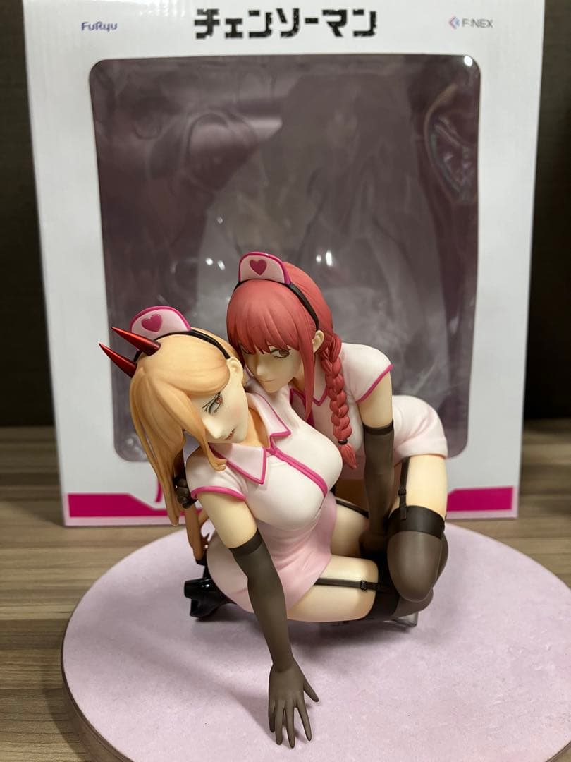 パワー＆マキマ ナースVer. 「チェンソーマン」 1/7 PVC＆ABS塗装