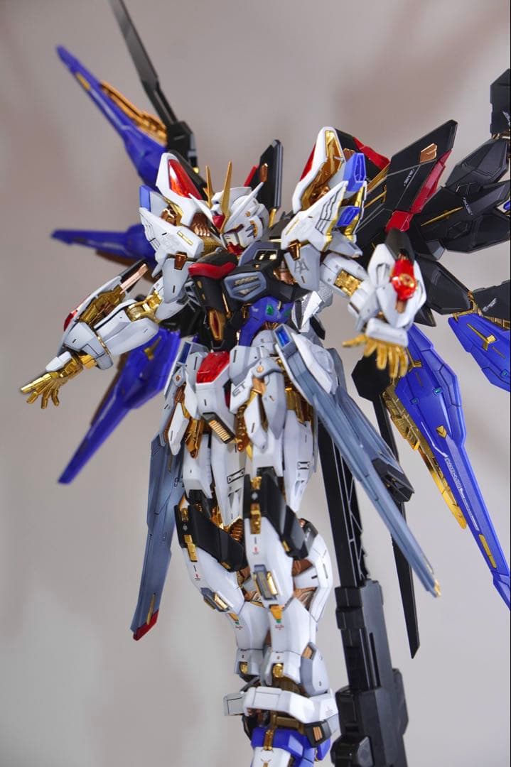 MGEX ストライクフリーダムガンダム　塗装完成品　金属フレーム