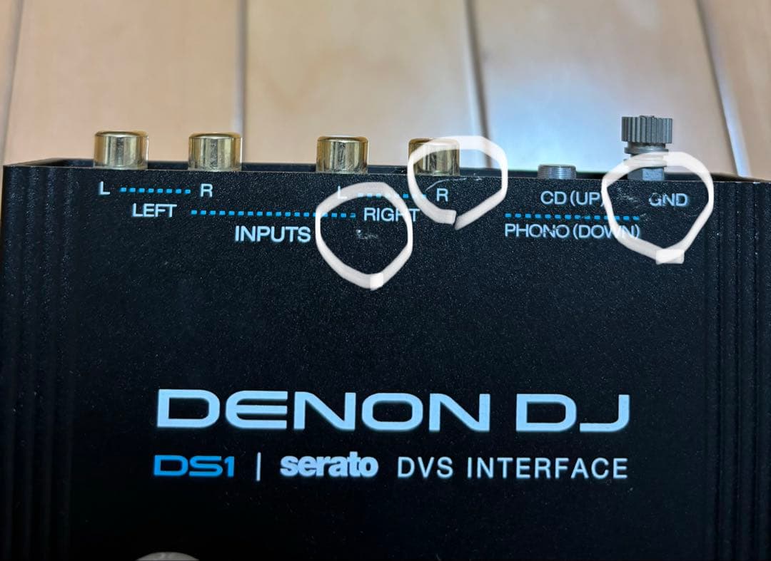 DENON DJ DS1 serato DVSインターフェース
