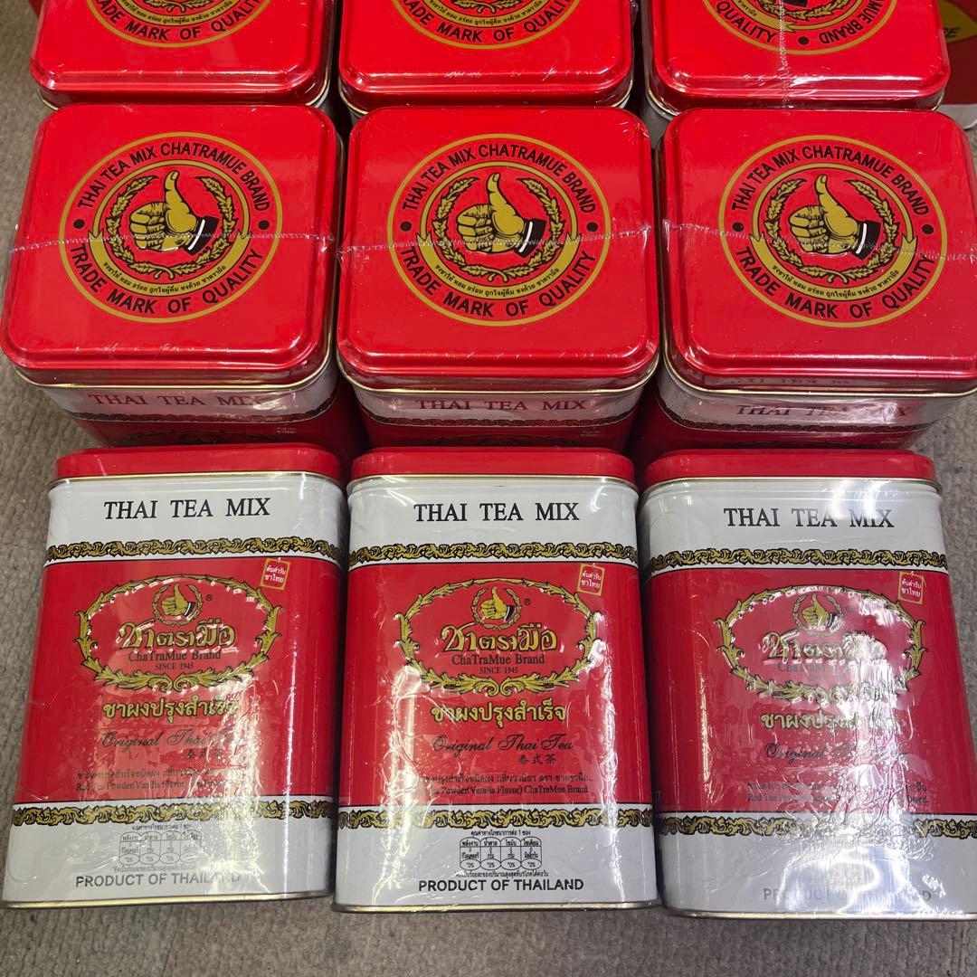 新品未開封 タイティー ×９缶 THAI TEA MIX ChaTraMue