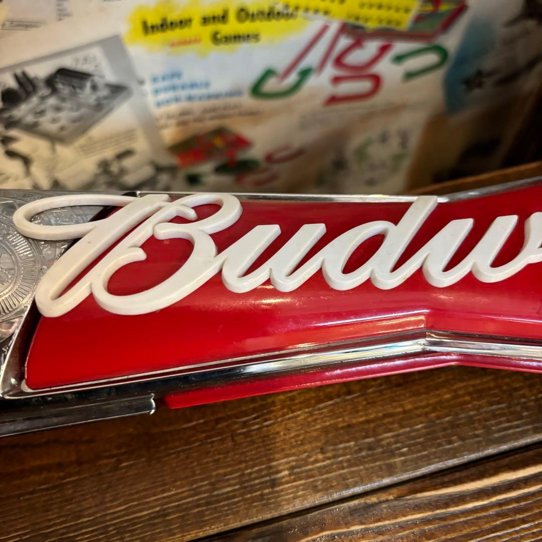 ビアサーバーノブ Budweiser 全長：約32.5cm バドワイザー