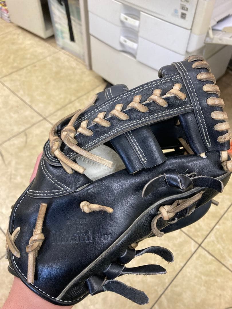 Rawlings Wizard #01 軟式グローブ 黒