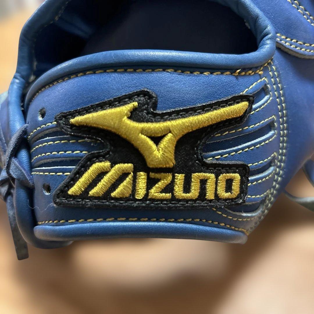 Mizuno Pro 軟式野球グローブ 青