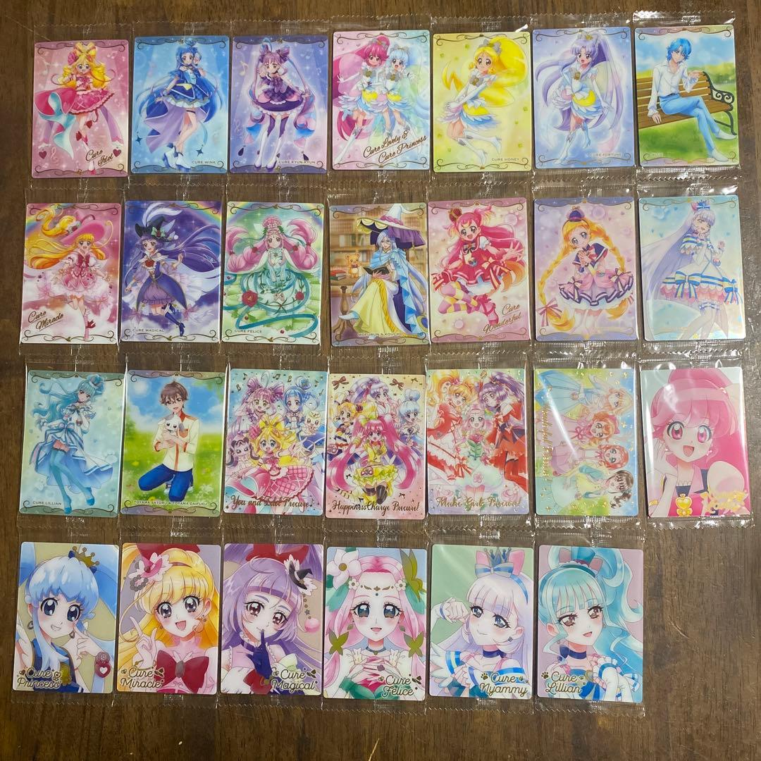 プリキュア ウエハース10弾、11弾、12弾フルコンプリート