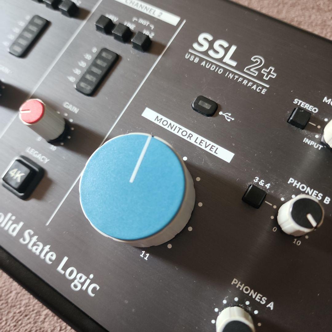 SSL 2+ オーディオインターフェース Solid State Logic