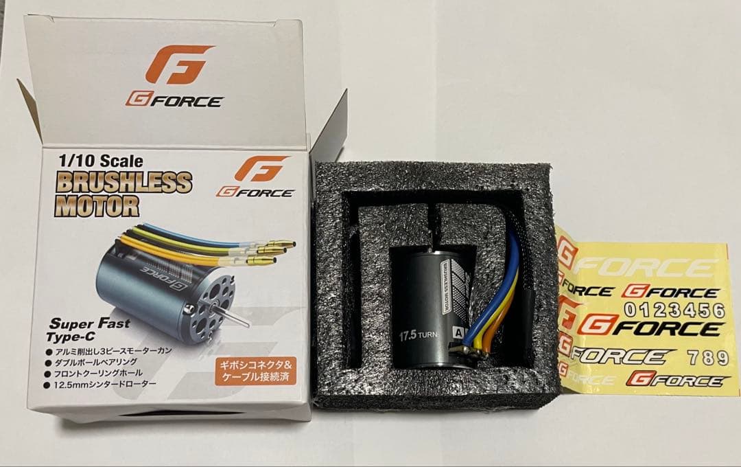 GFORCE（Gフォース）　ESC TS50 、ブラシレスモーター 17.5T