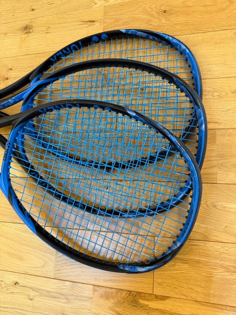 YONEX EZONE 98テニスラケット 3本セット グリップサイズ2