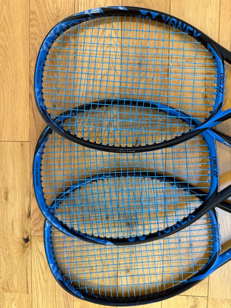 YONEX EZONE 98テニスラケット 3本セット グリップサイズ2