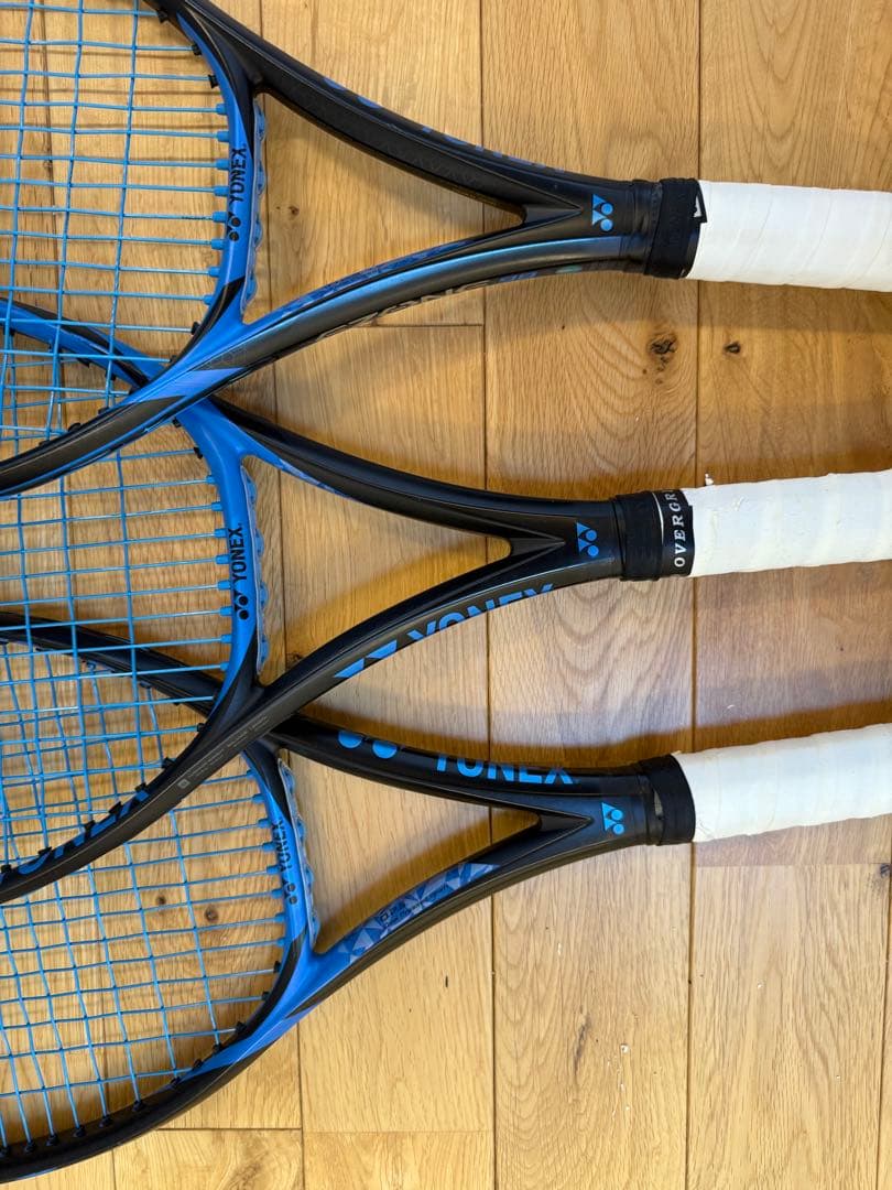 YONEX EZONE 98テニスラケット 3本セット グリップサイズ2