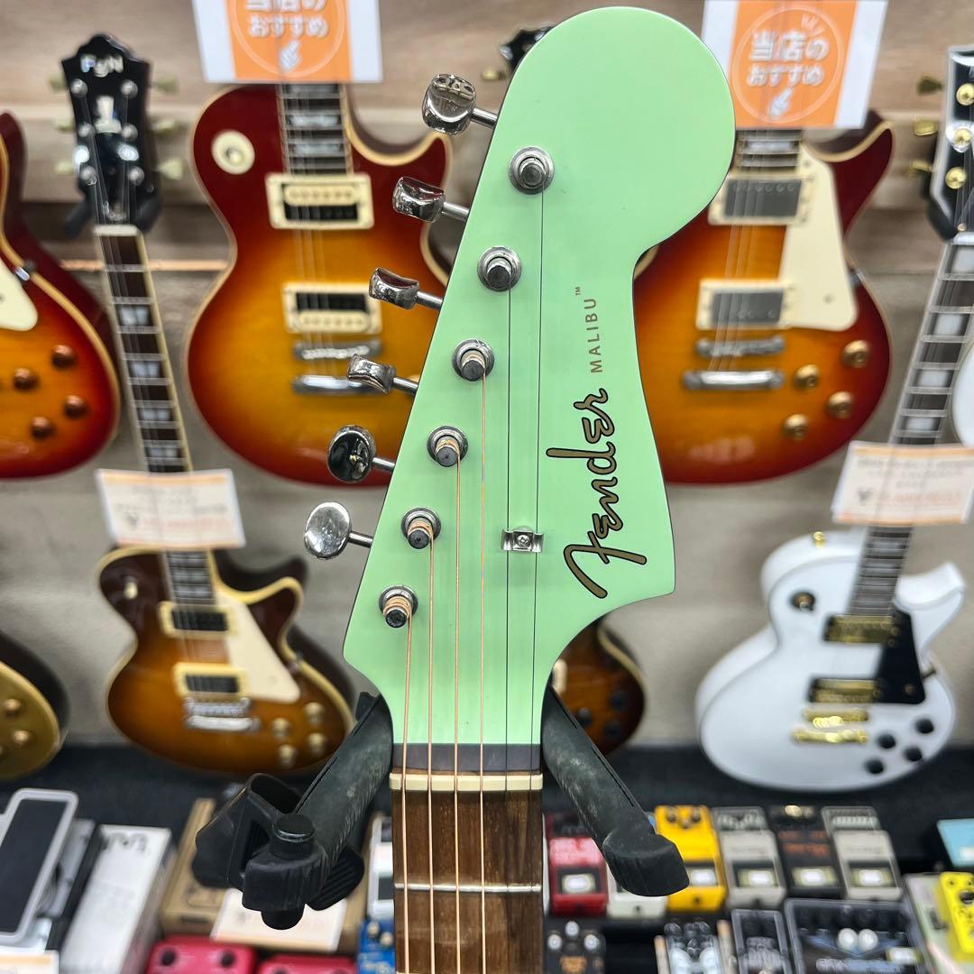 【11538】Fender Malibu Player エレアコグリーン