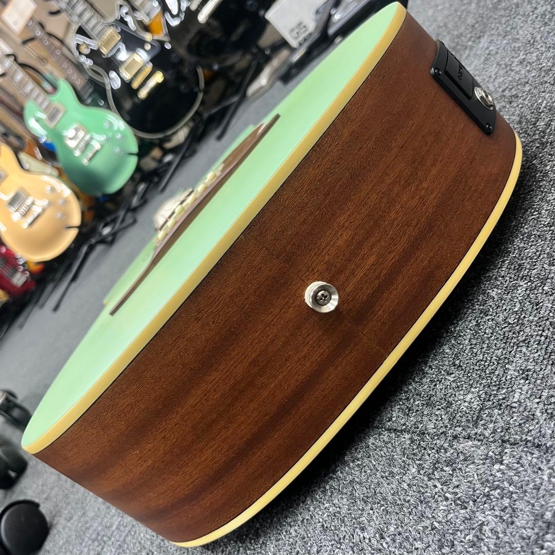 【11538】Fender Malibu Player エレアコグリーン