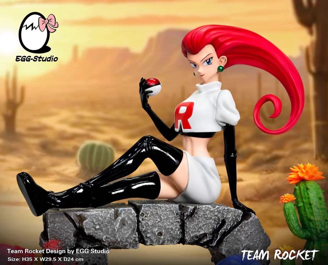 ポケモンガレージキット　Team Rocket フィギュア EGG Studio