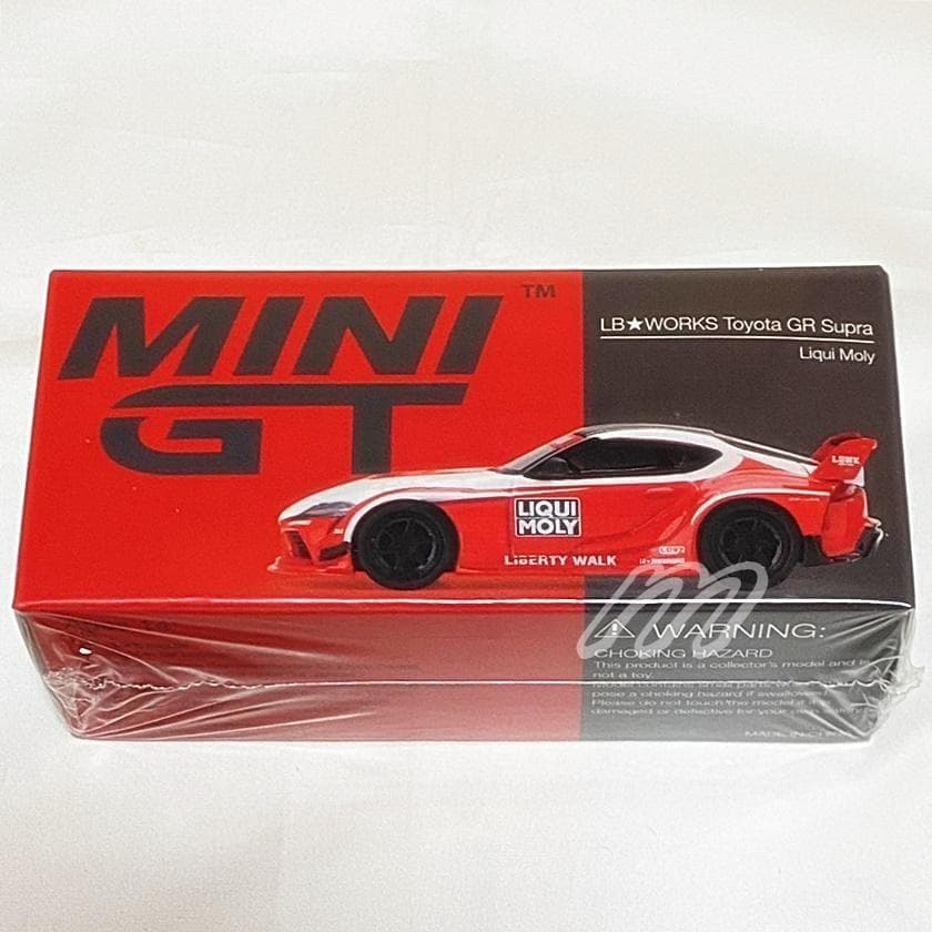 絶版 MINI GT LB★WORKS GR Supra Liqui Moly