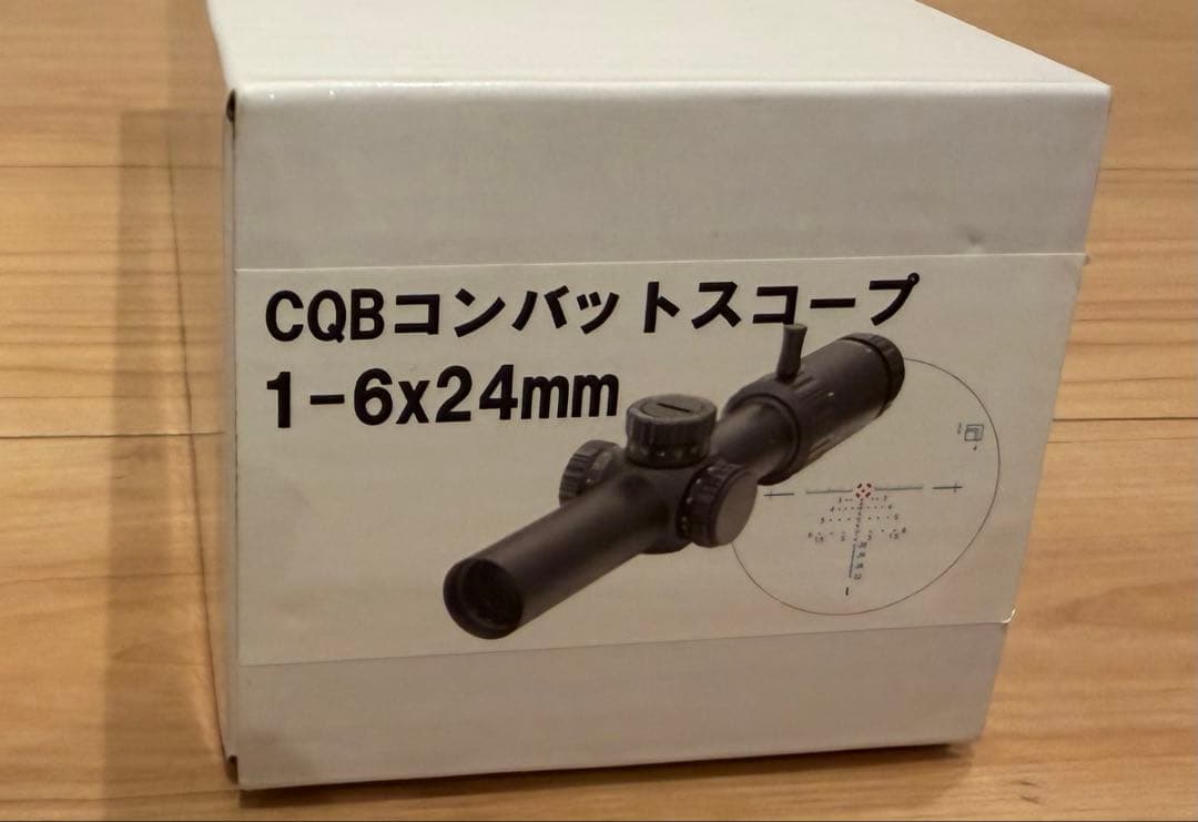 フロンティア1-6x24 CQB バトルスコープ(マウントリング付き)