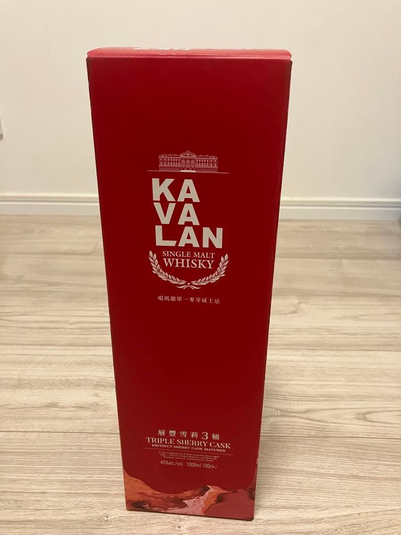 KAVALAN トリプルシェリーカスク　1000ml