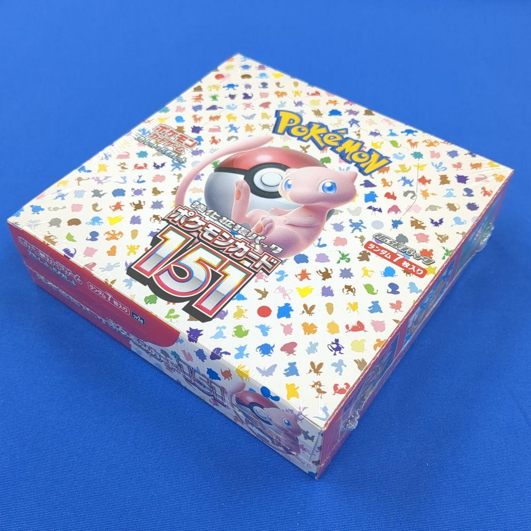 【未開封シュリンク付き】ポケモンカード151 1box 強化拡張パック