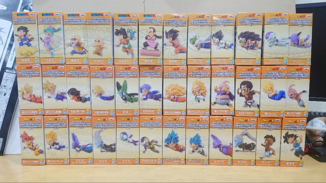 30th アニバーサリー 海外正規品 36点セット ドラゴンボール ワーコレ