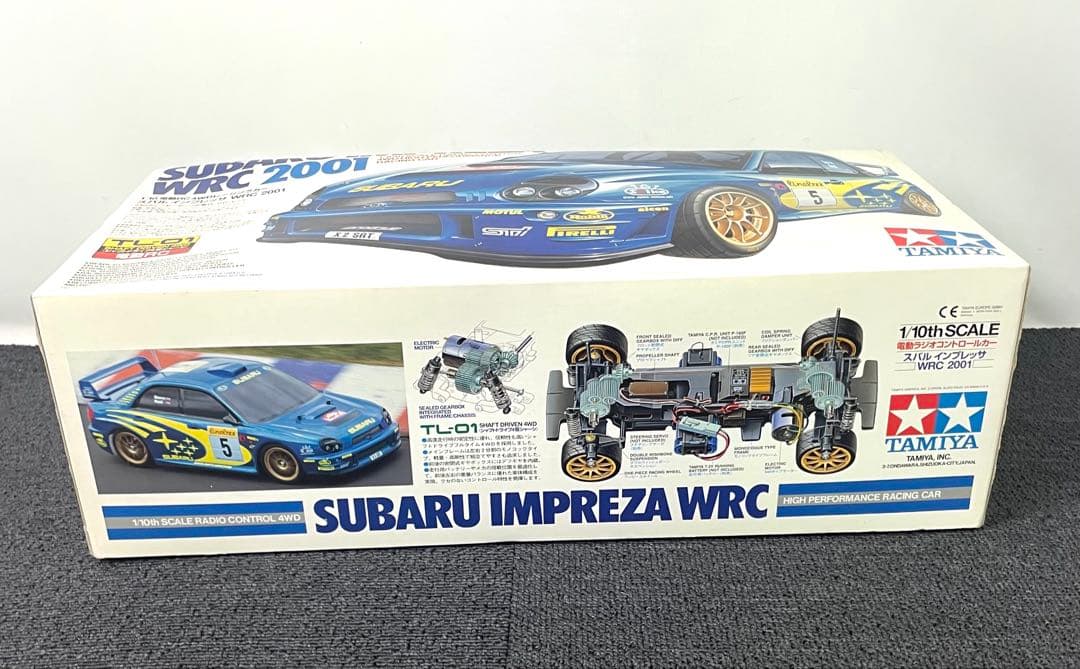 希少 TAMIYA SUBARU IMPREZA WRC 2001 未組立