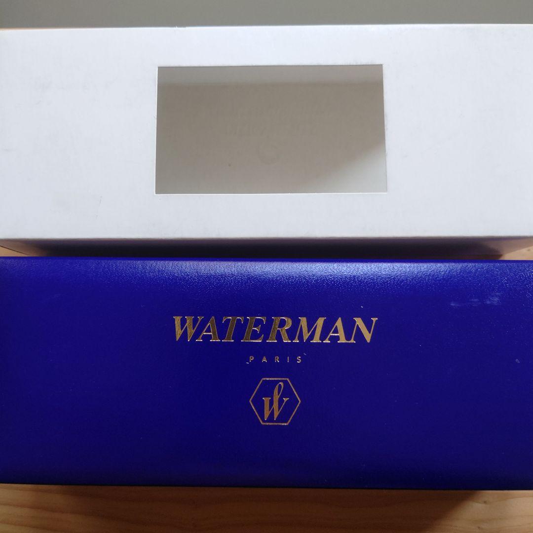 希少　WATERMAN シャープペン　赤　マーブル 専用ケース付き