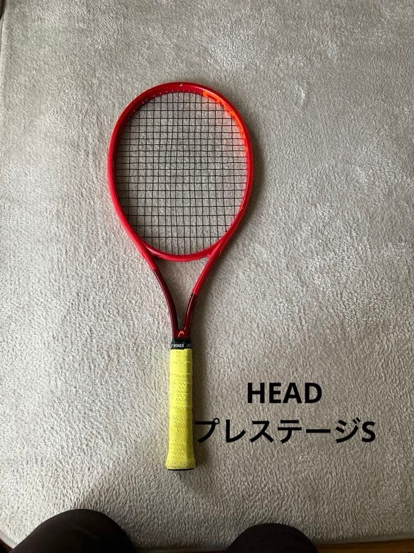 HEAD PRESTIGE Ｓ　テニスラケット レッド