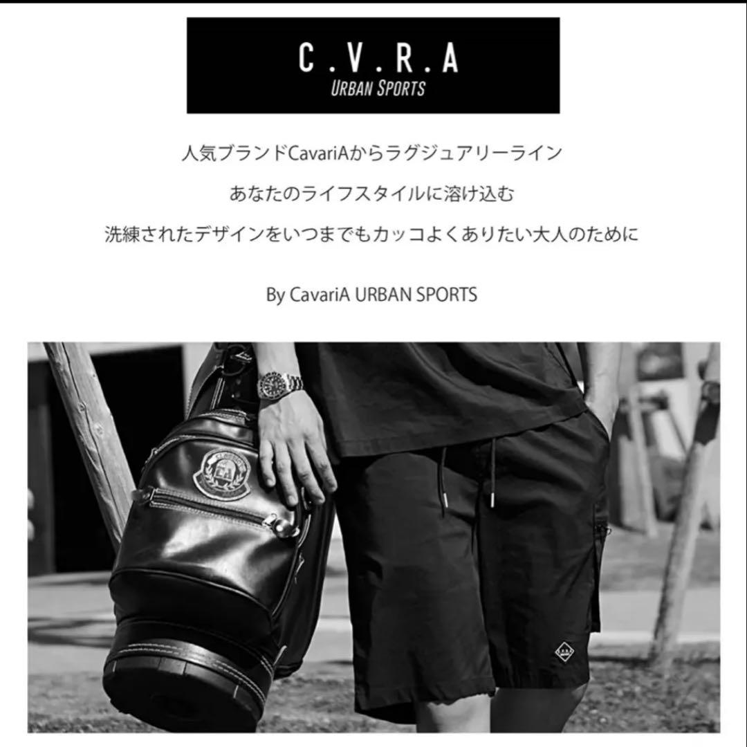 C.V.R.A ゴルフセットアップ ブラック×ブラック メンズ おしゃれ