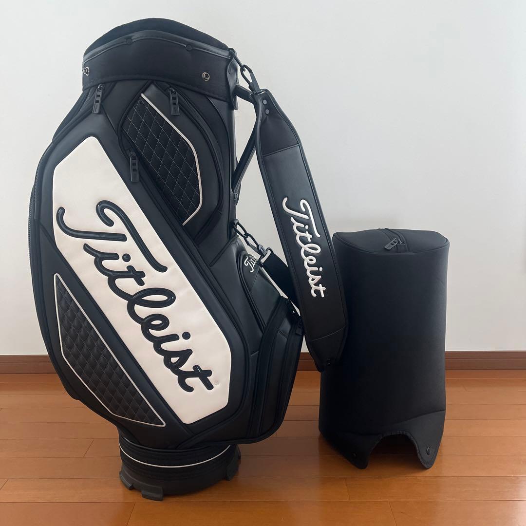 Titleist キャディバッグ ブラック/ホワイト