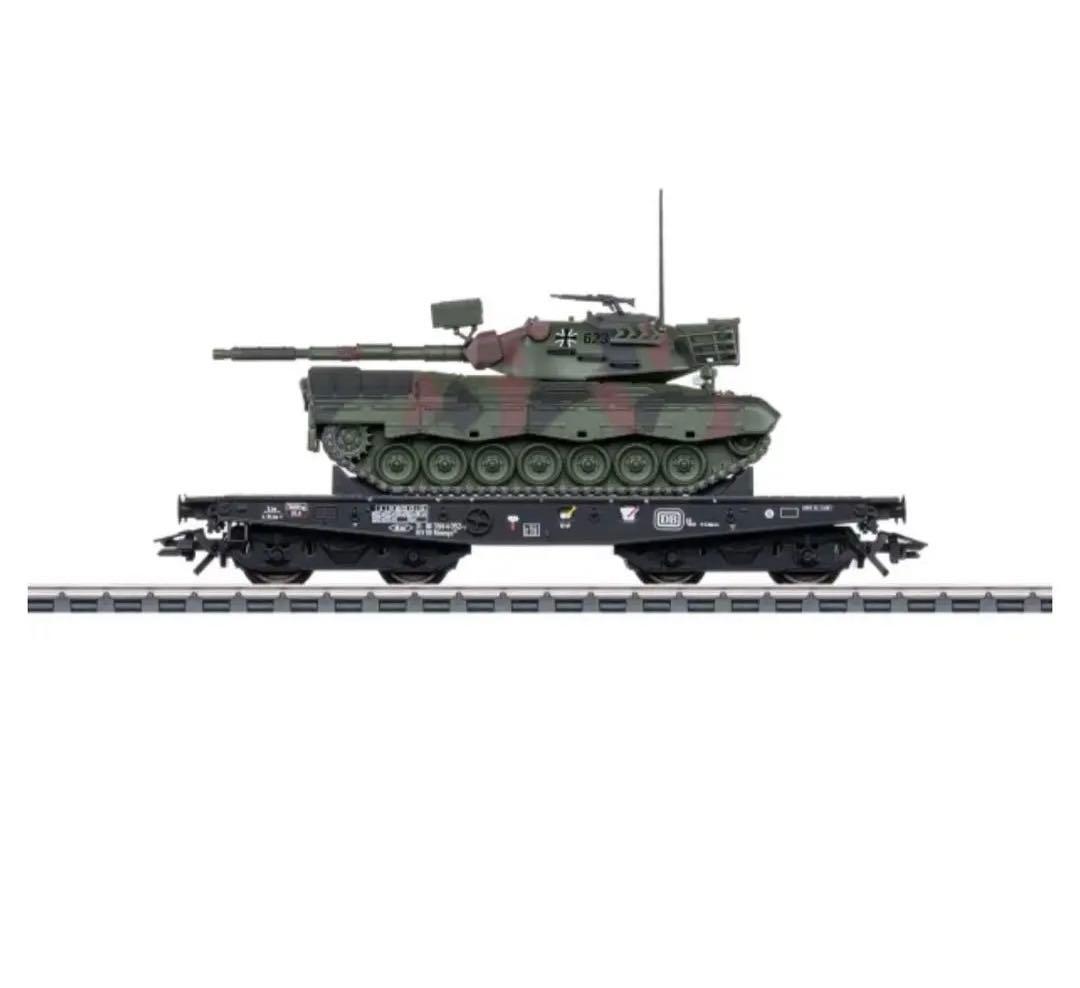 新品　メルクリン　ドイツ軍　レオパルド Leopard 1A1 戦車　運搬車