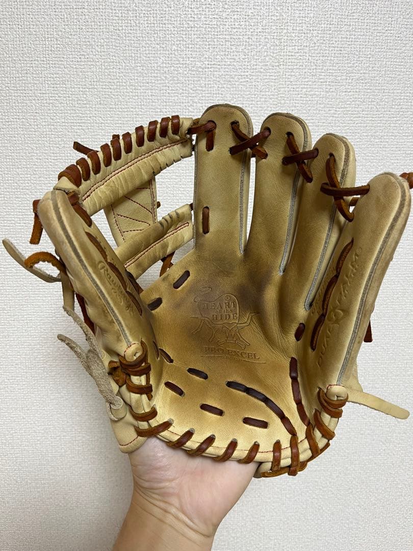 [値下げしました]Rawlings 軟式グローブ ホワイト