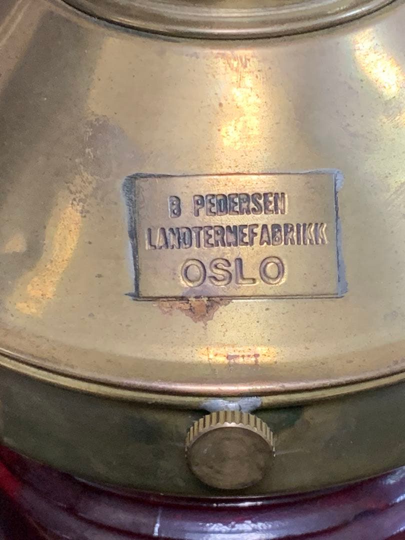 ◆真鍮製 キャンドルランタン◆OILランプ◆希少モデル◆インテリ◆重厚感