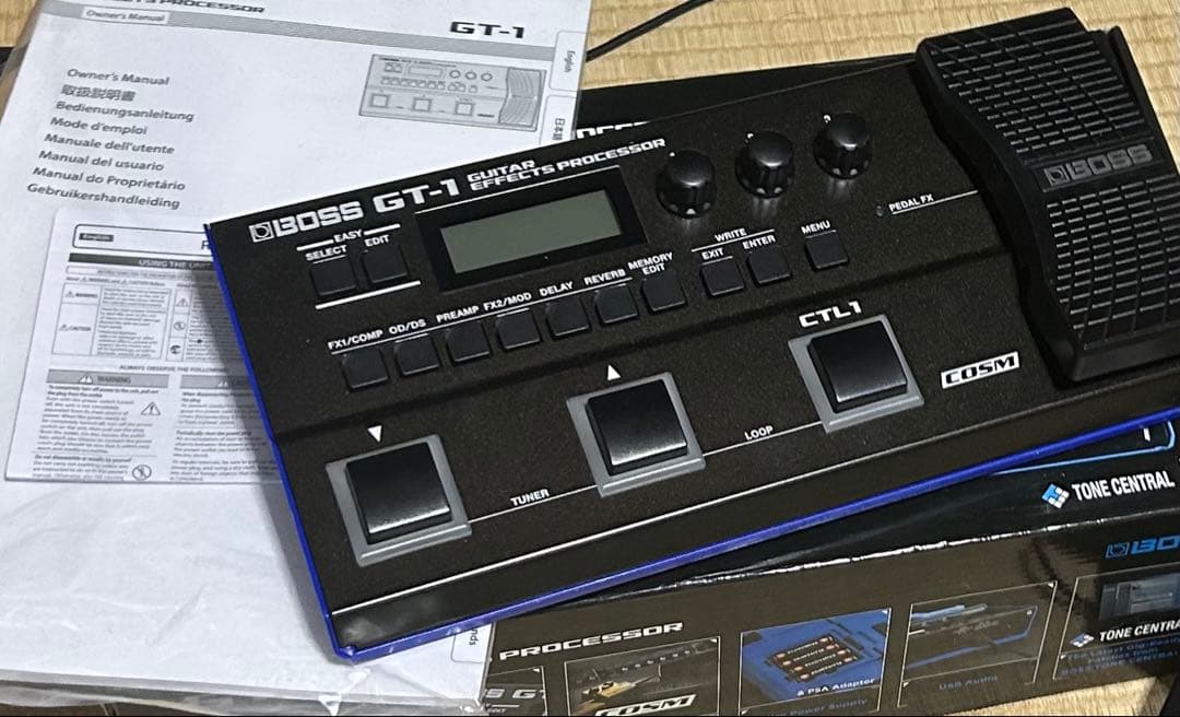 BOSS GT-1 コード付き