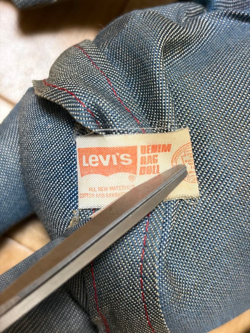 ★ポム★ Levi’s デニム ラグドール ランチョンマット 2点セット
