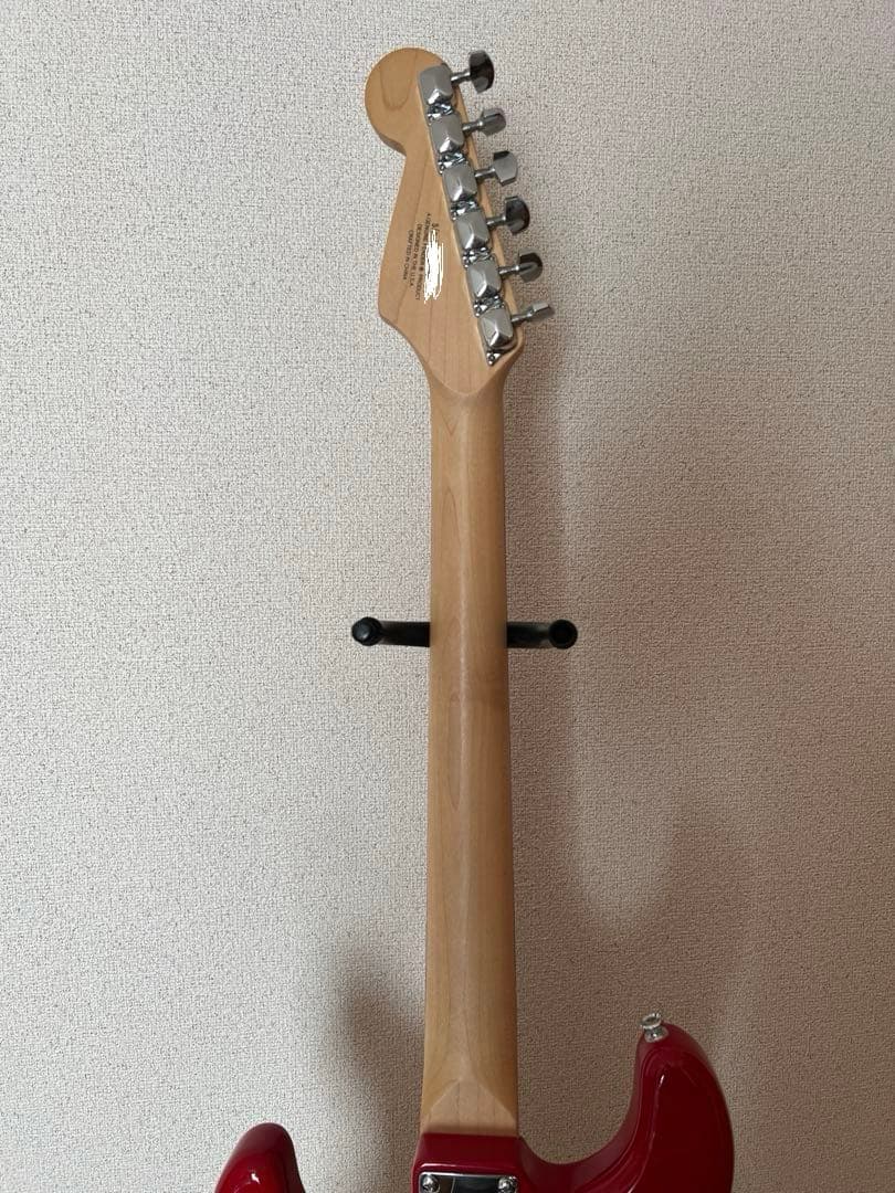 squier by fender bullet strat スクワイヤー レッド