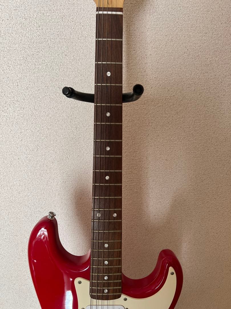 squier by fender bullet strat スクワイヤー レッド