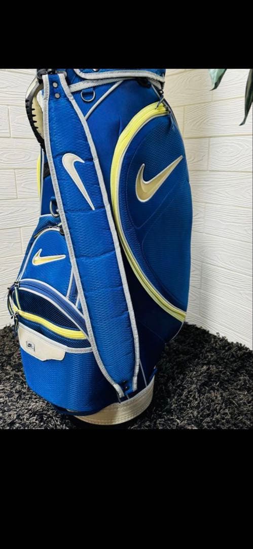 最終値下げ！レア NIKE GOLF・キャディーバッグ ブルー 入手困難 極美品