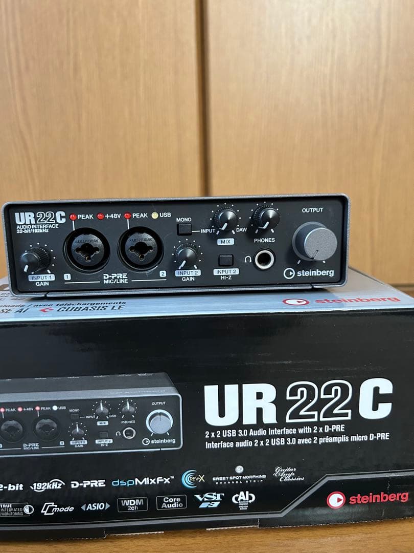 steinberg UR22C オーディオインターフェイス