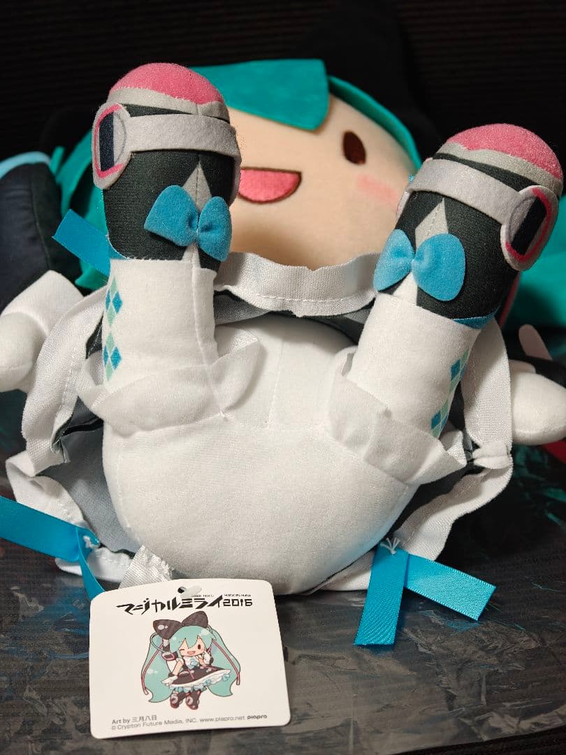 特典有 初音ミク　マジカルミライ2016　ふわぷち　ぬいぐるみ(L)