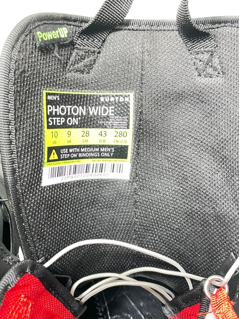 BURTON STEP ON PHOTON 28.0cm Wide ステップオン