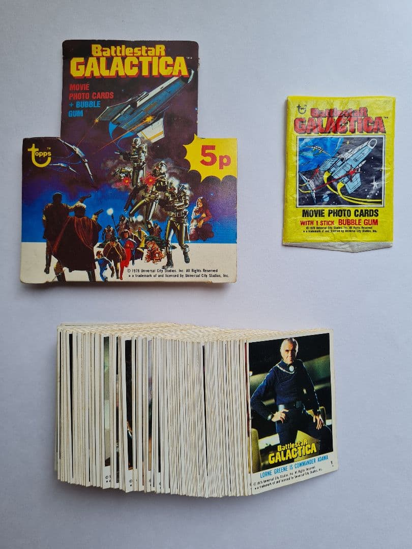 その他 1978 Battlestar Galactica trading cards