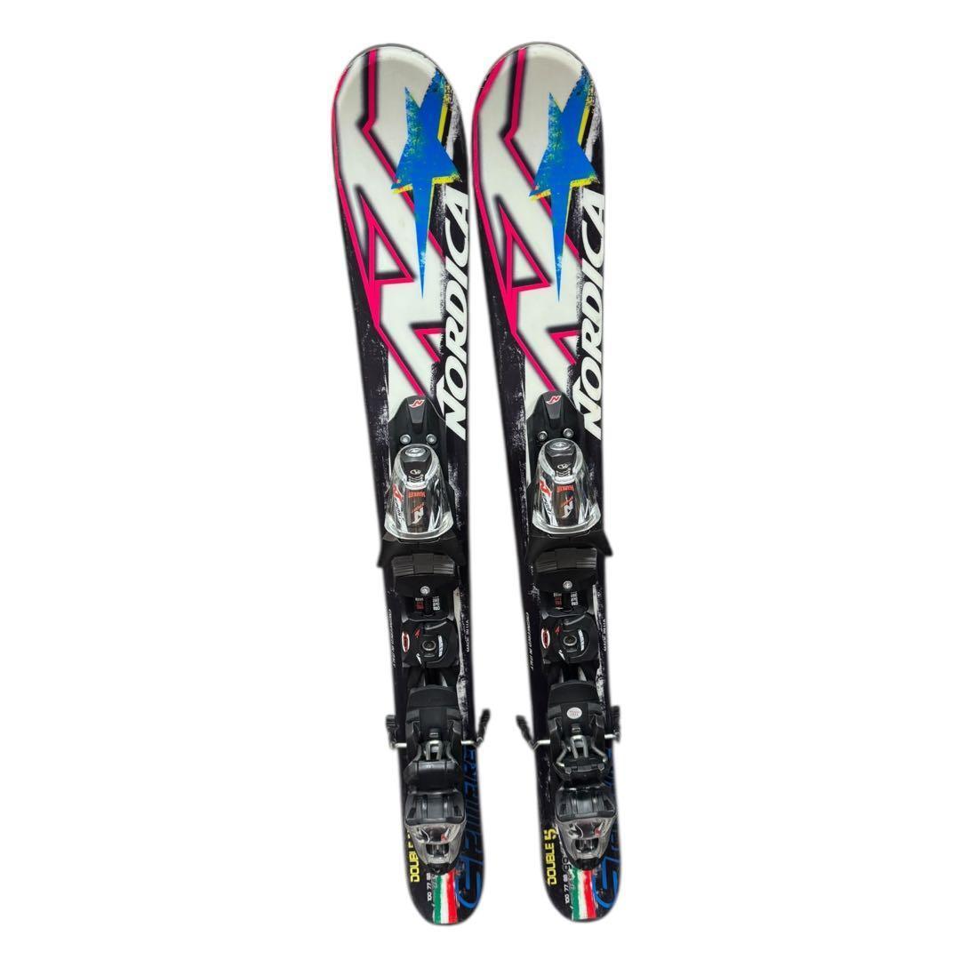 NORDICA DOUBLE5 ショートスキー ボード 99cm ケース付き