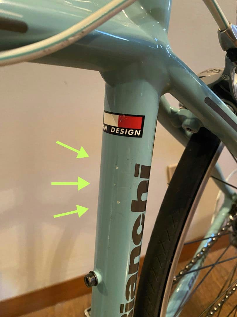 Bianchi via nirone7 105＋TIAGRA 手渡し希望