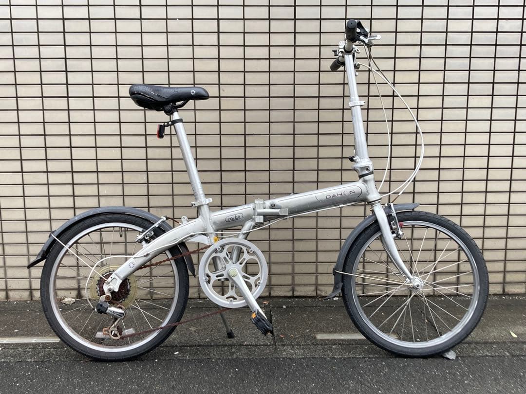 DAHON route ダホン ルート 外装6段 アルミフレーム 前後ドロヨケ付