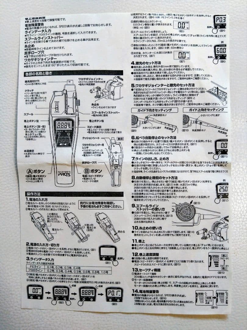 PROX Motor Drive EC ワカサギ電動リール ２個セット