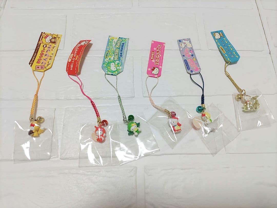 ご当地キティ チャーミーキティ 根付 ストラップ ファスナーマスコット