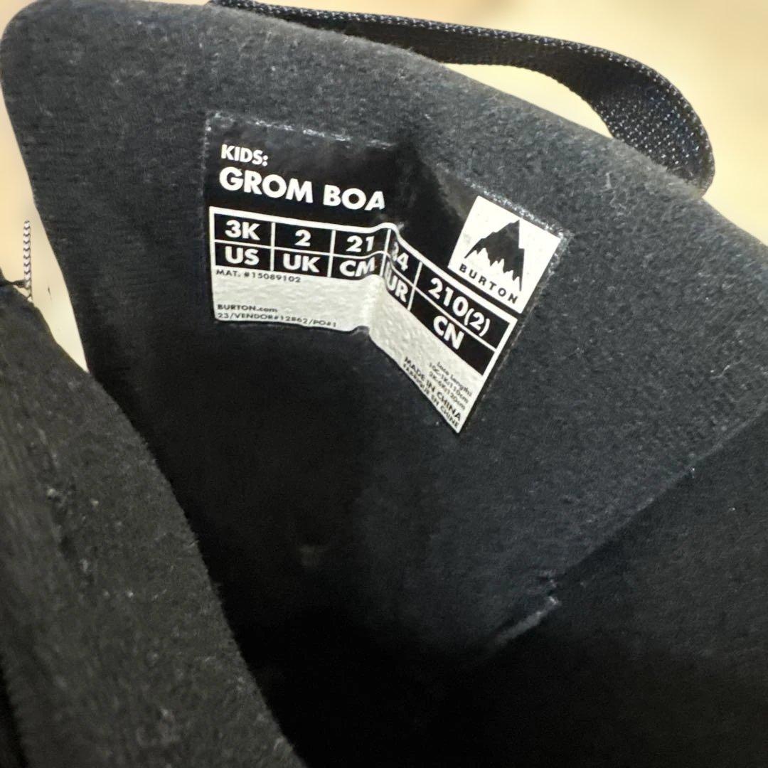 キッズ Burton グロム BOA® スノーボードブーツ
